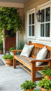 25 Curb Appeal Small Front Porch Ideas on a Budget - porchdecorideas.com