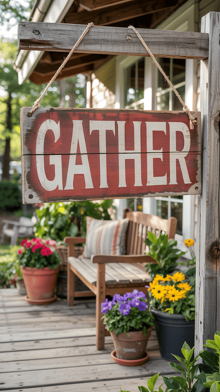 Front Porch Sign Ideas That Add Personality and Charm - porchdecorideas.com