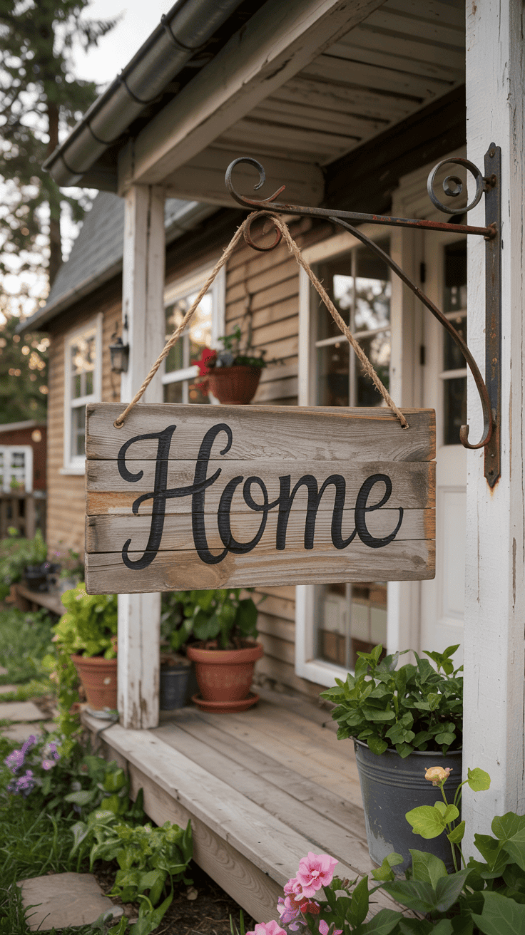 Front Porch Sign Ideas That Add Personality and Charm - porchdecorideas.com