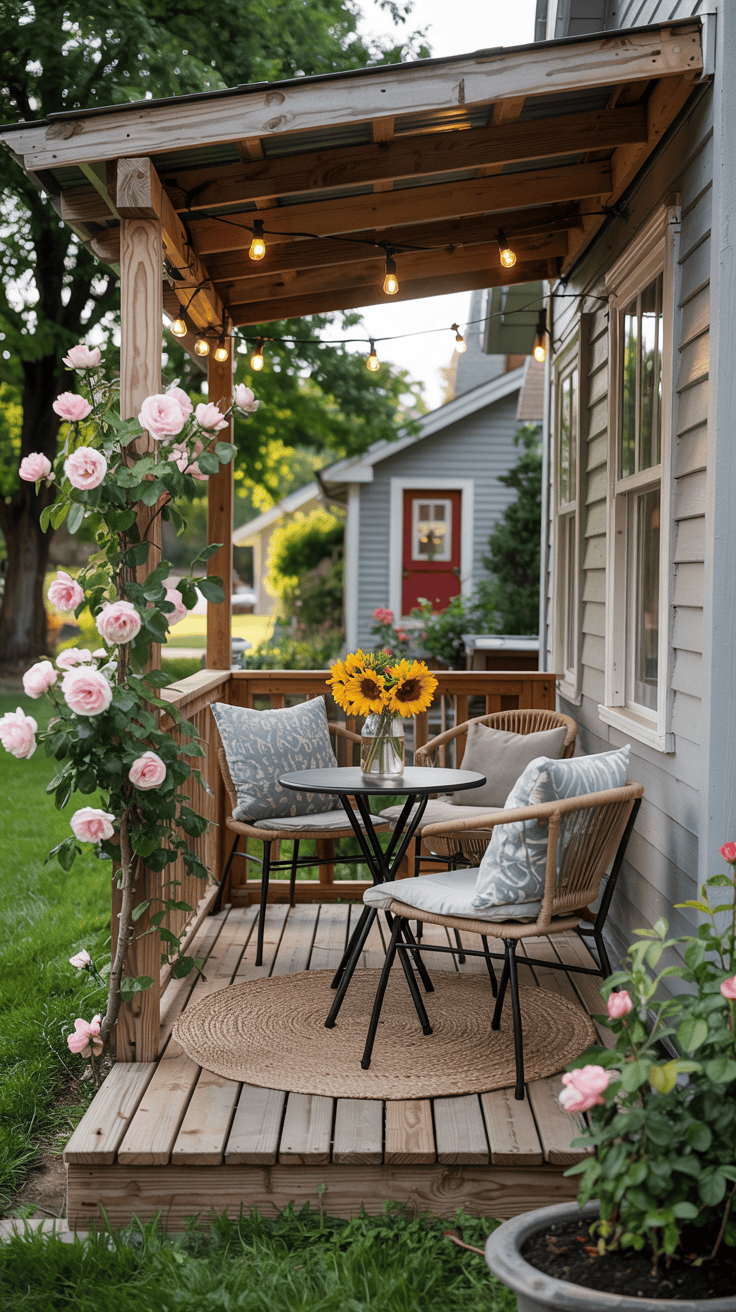 How to Make Small Back Porch Ideas on a Budget That Wow ...