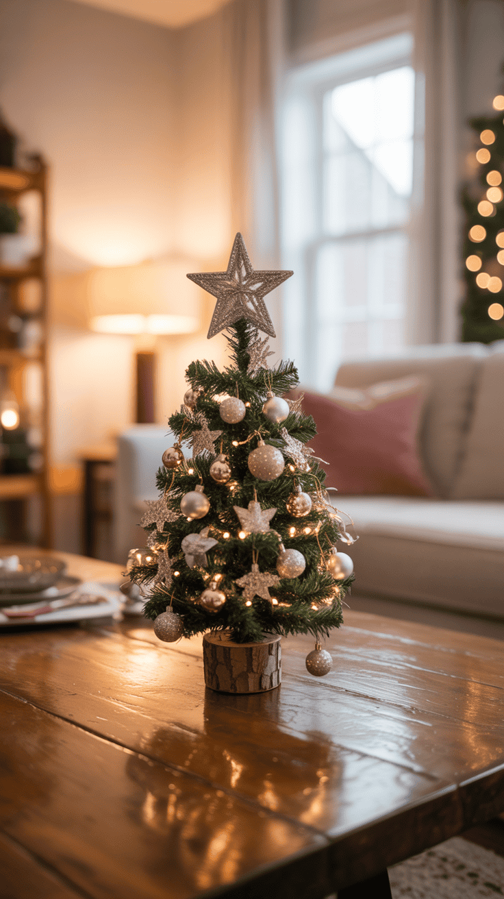 Small Christmas Tree Decorating Ideas for Any Space - porchdecorideas.com