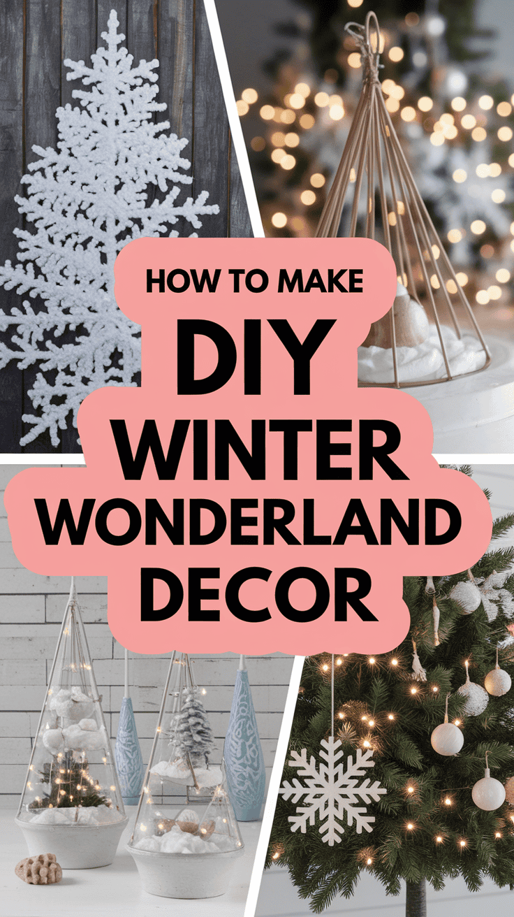 Easy DIY Winter Wonderland Decorations for a Magical Home ...