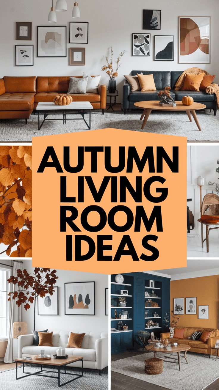 Autumn Decor Living Room Looks That Embrace the Season ...