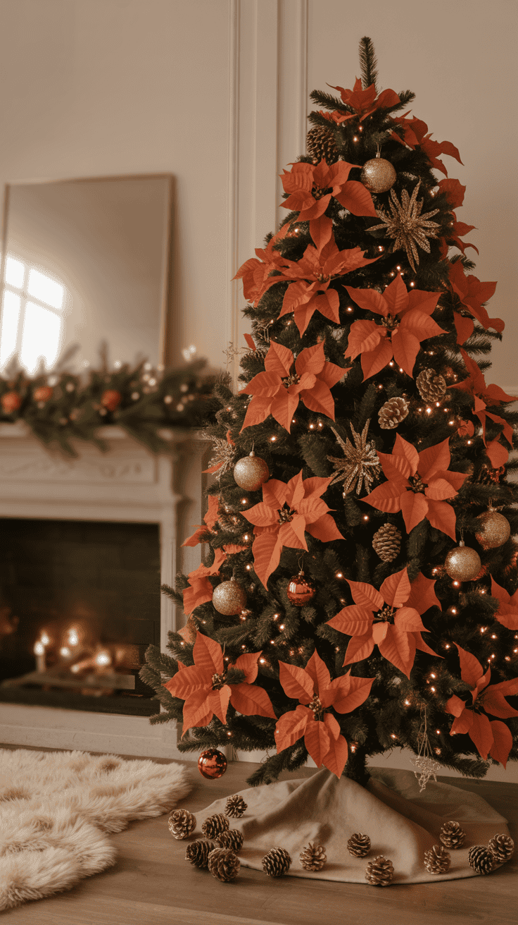 Burnt Orange Christmas Tree Ideas for a Warm Holiday Look ...