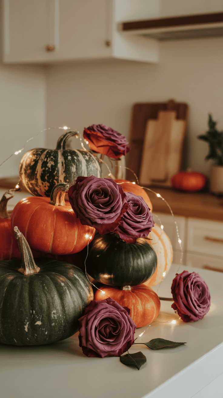 Fall Kitchen Counter Decor That’s Cute and Functional - porchdecorideas.com