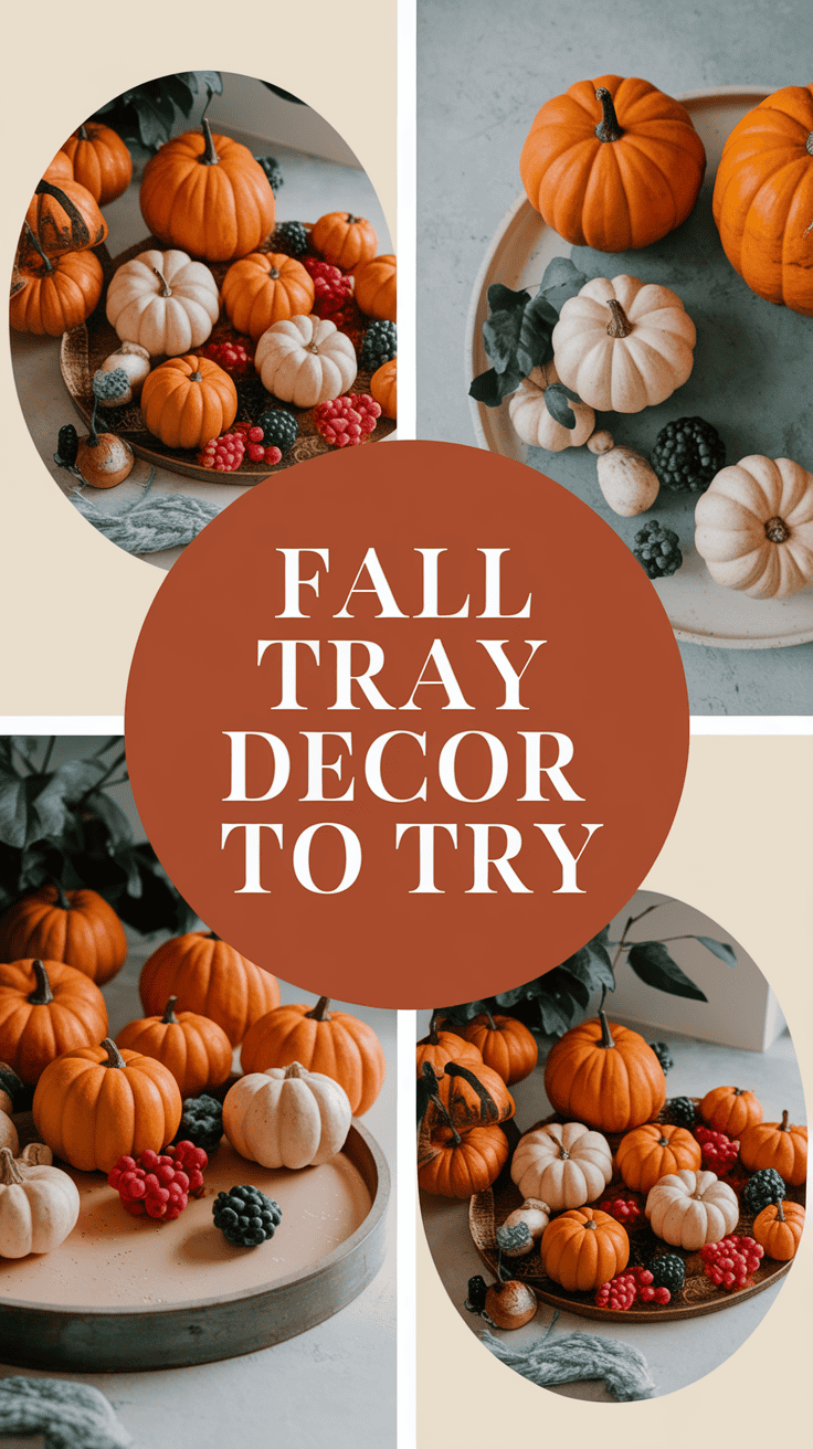 Fall Tray Decor Ideas for Every Room and Style - porchdecorideas.com