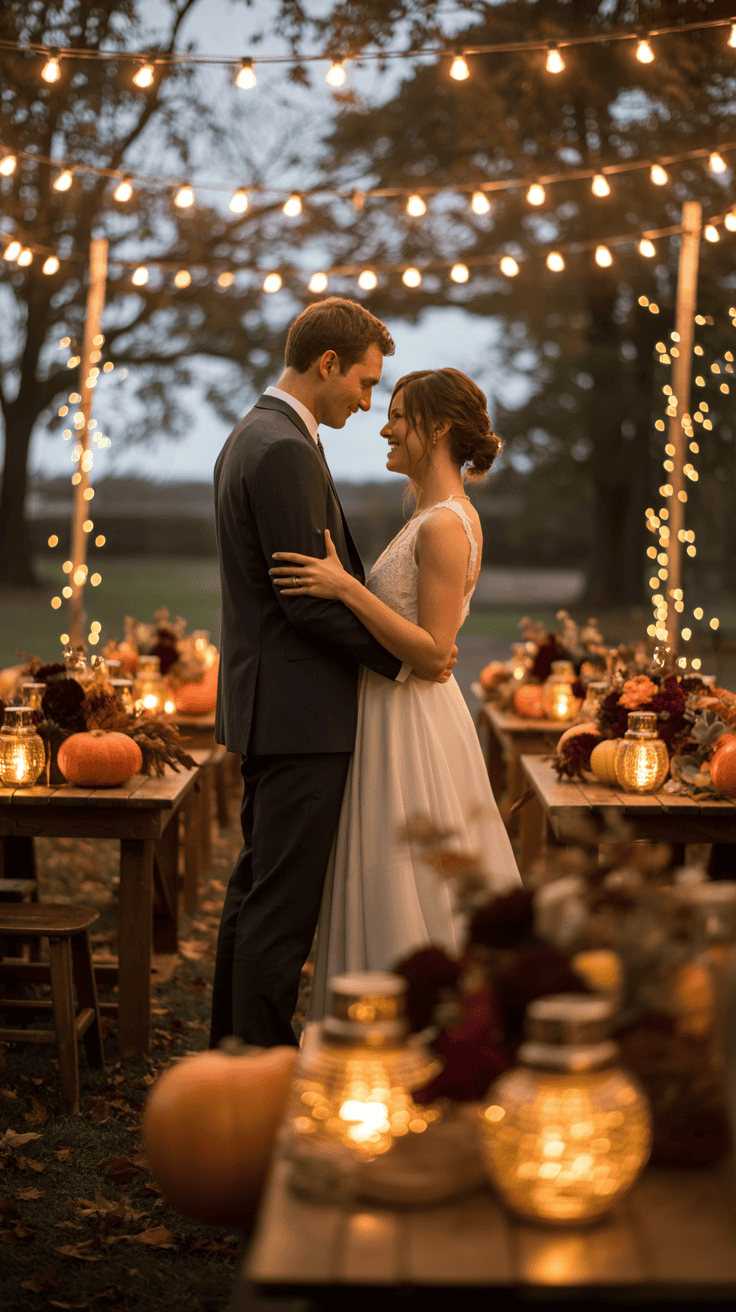Moody Fall Wedding Inspiration for a Bold Seasonal Look ...