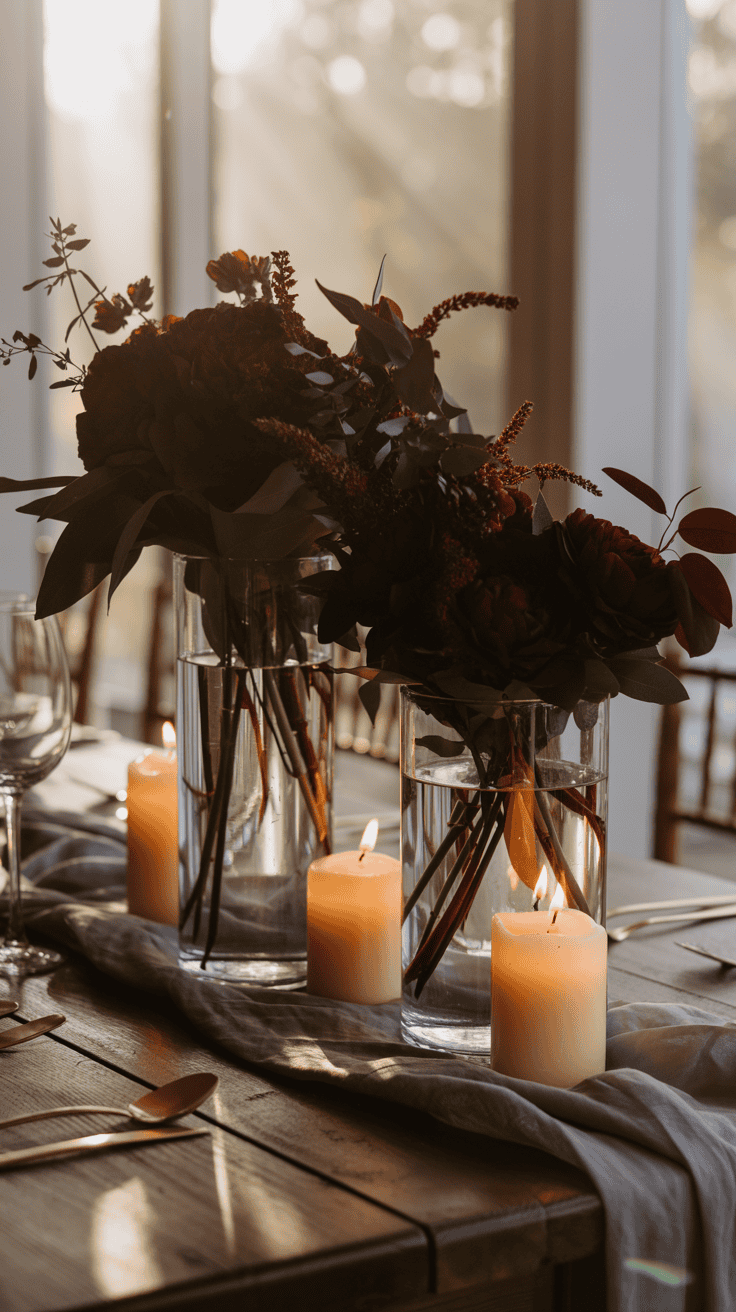 Moody Fall Wedding Inspiration for a Bold Seasonal Look ...