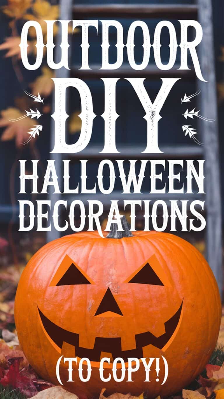 Homemade DIY Spooky Outdoor Halloween Decorations - porchdecorideas.com