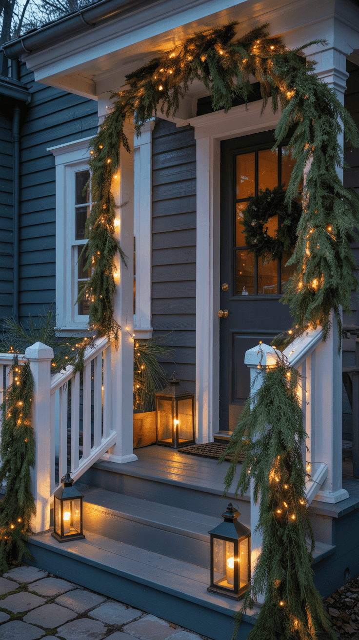 How To Decorate Front Porch for Winter Without Holiday Overload ...