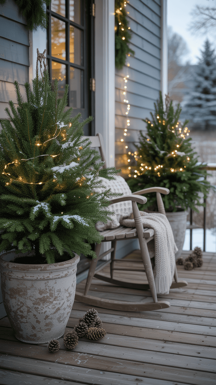 How To Decorate Front Porch for Winter Without Holiday Overload ...