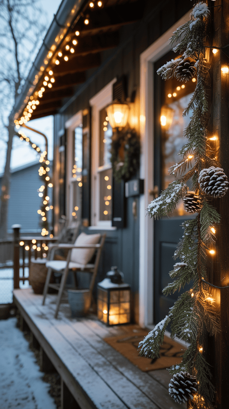How To Decorate Front Porch for Winter Without Holiday Overload ...