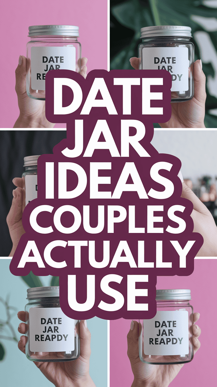 How To Make Couple Date Jar Ideas for Valentine's Day - porchdecorideas.com